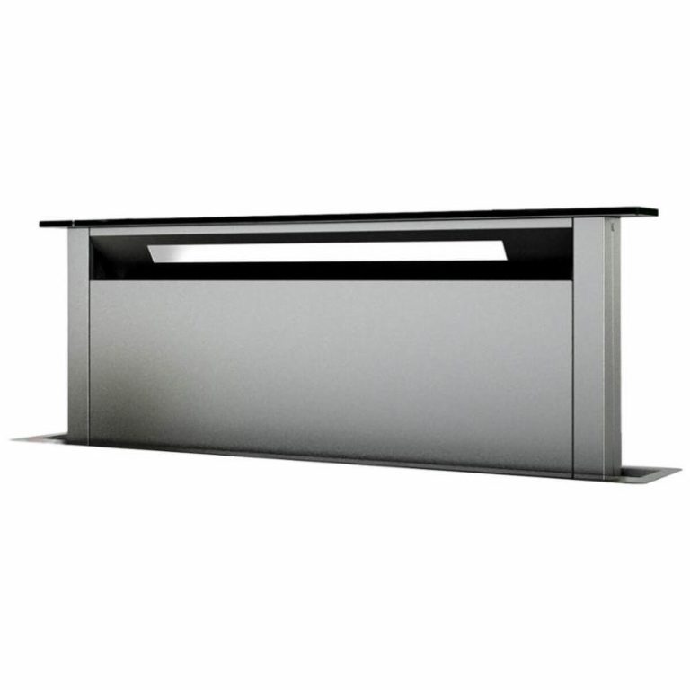 Sirius 118cm Valentina Downdraft Rangehood - Black & Stainless Steel ...
